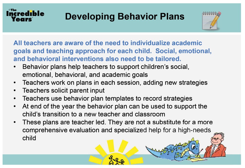 Tips & Tricks for Behavior Plans in IY Teacher Training | The IY® Blog