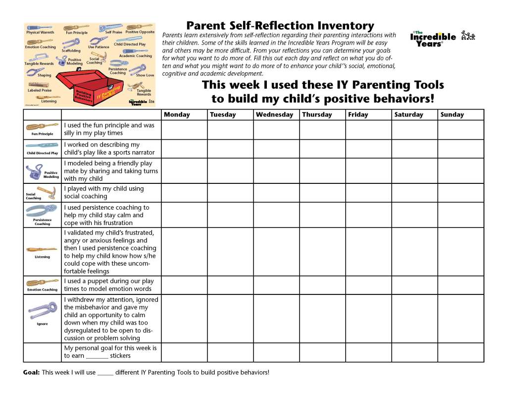 Tool Metaphor to Build Parenting Skills | The Incredible Years® Blog